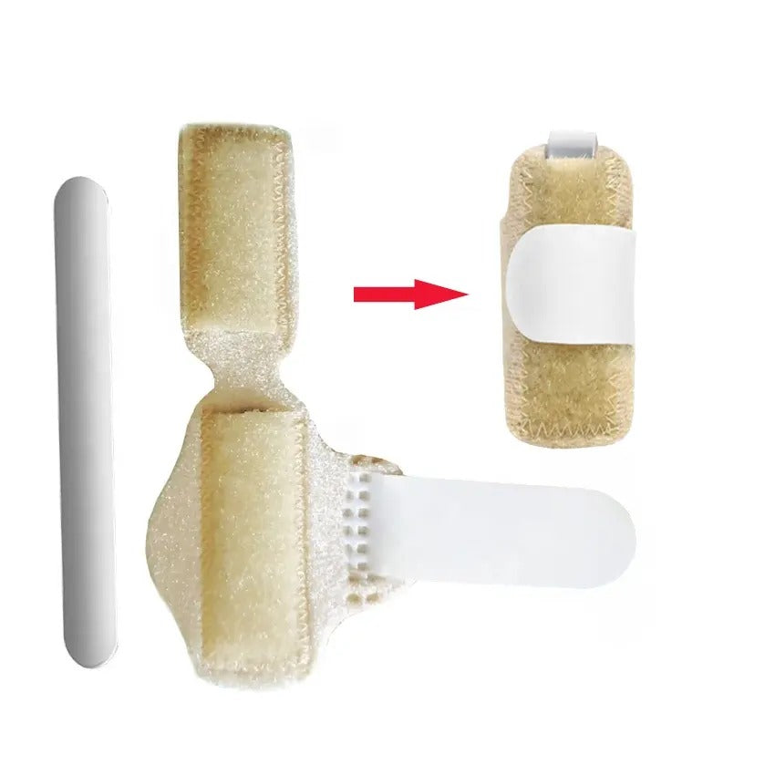 Premium Quality Compression Finger Splints with Flexible Built-in Alum ...
