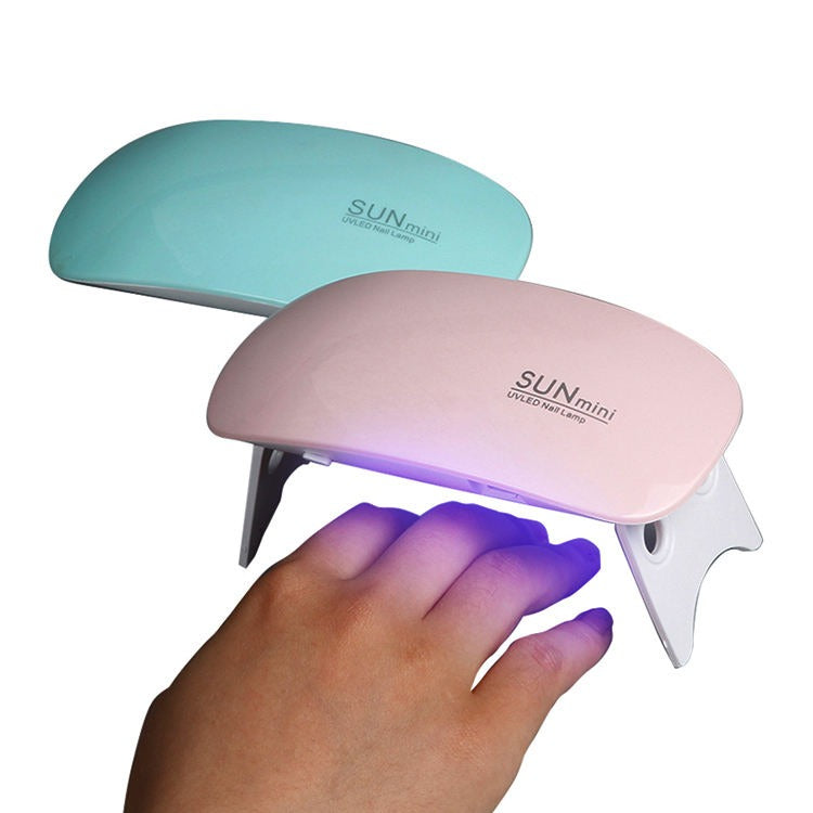 Portable Gel Light Mouse Shape Pocket Size Nail Dryer with USB Cable f ...