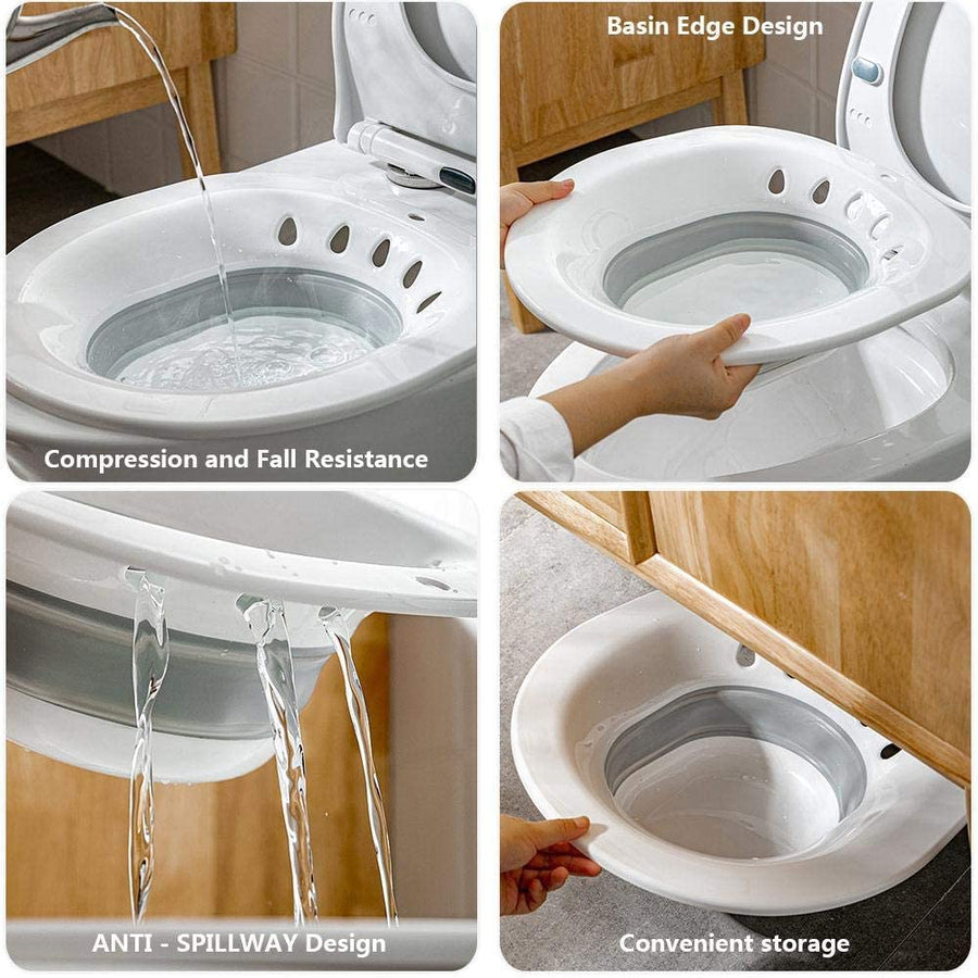 Sitz Bath With Hand Flusher & Nozzle – VIGOR MARKET